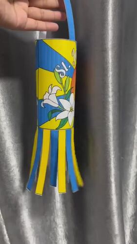 St. Joseph's Day Windsock Craft | Coloring Art Project, Catholic Kid's ...