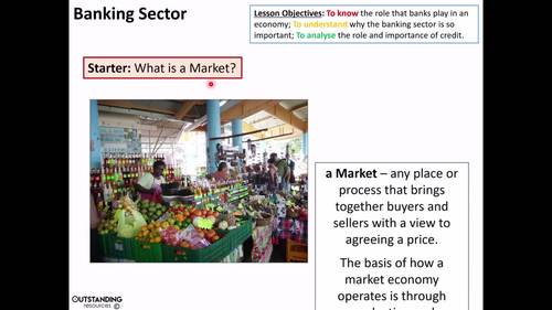 Functions of Banks and the Banking Sector by Outstanding Resources