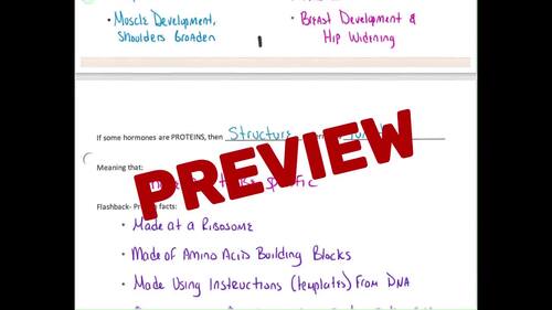 Living Environment Reproduction and Development Notes Packet and ...