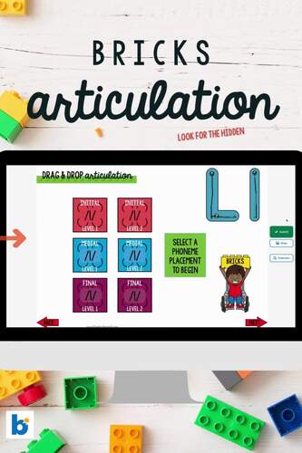 L Building Bricks Boom™ Cards, Printable Articulation Worksheets ...