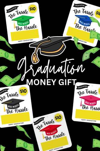 Graduation Money Card | Money Card Holder | Graduation Gift | Class of 2025