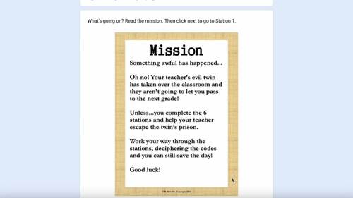 Comparing & Ordering Fractions & Decimals Bundle (Escape Room & Game)