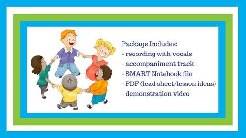 Circle Game | Singing Game | Make a Motion Activity | mp3s, PDF, SMART ...