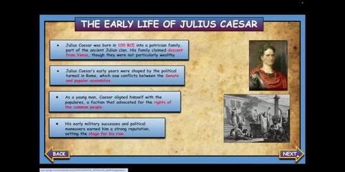 Julius Caesar. The First Triumvirate Lesson 27 Bundle. World History. Rome