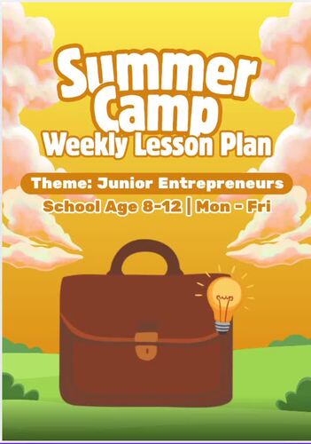 Summer Camp Plans for School-Age (Bundle 3) by Admin 4 You | TPT