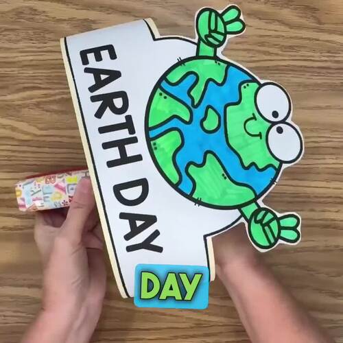 Earth Day No Prep Activities for Kindergarten, Crafts, Printables, Centers