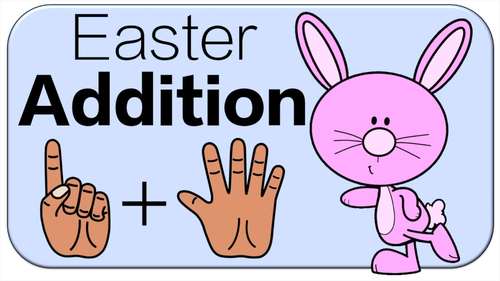 FREE Easter Finger Addition Brain Break: Math Game by Move and Groove Math