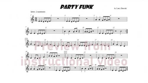 Recorder Play-Along "Party Funk" - Fisher Peak Recorder Series | TPT