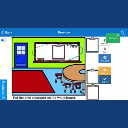 Back to School Boom Cards | Spatial Concepts | Prepositions for Speech ...