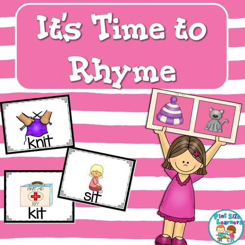 Rhyming Words Activities for PreK and K | Rhyming Worksheets | TpT