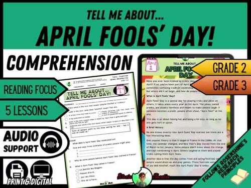 April Fools' Day | Reading Comprehension | Grade 2 and 3 by Bitesize ...