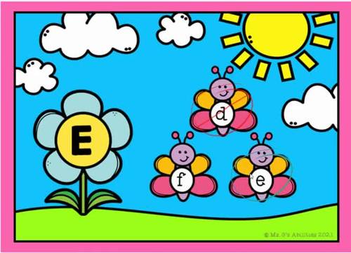 Alphabet Match Boom Deck by Ms Gs Abilities | TPT