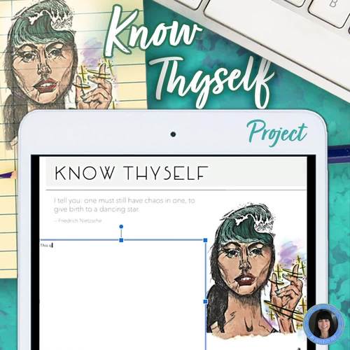 ALL ABOUT ME | SELF AWARENESS ACTIVITY | WRITING | KNOW THYSELF BUNDLE #4