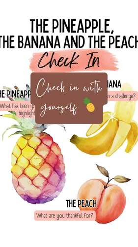 Mindful Feelings Check In Worksheet | The Pineapple The Banana and The ...