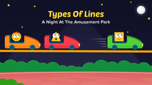 Types of Lines : Math Story Video 1 for Kids Aged 3 to 6 by Uncle Math Lab