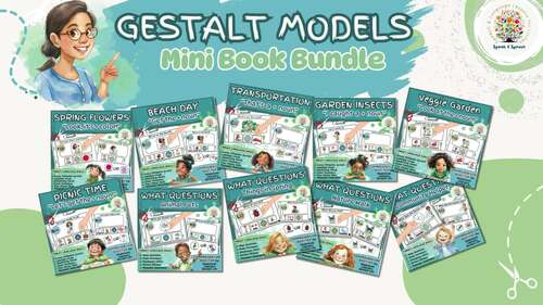 Gestalt Language Processing Models| Mini Book | Sentence Strips | BUNDLE