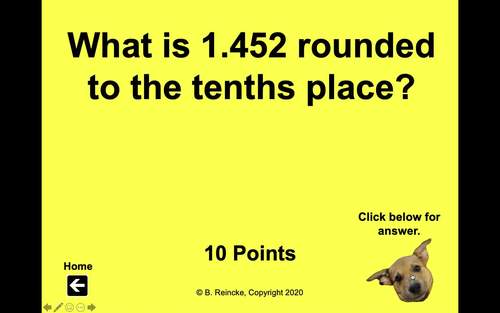 5th Grade Math STAAR Jeopardy (Test Prep) by Reincke's Education Store