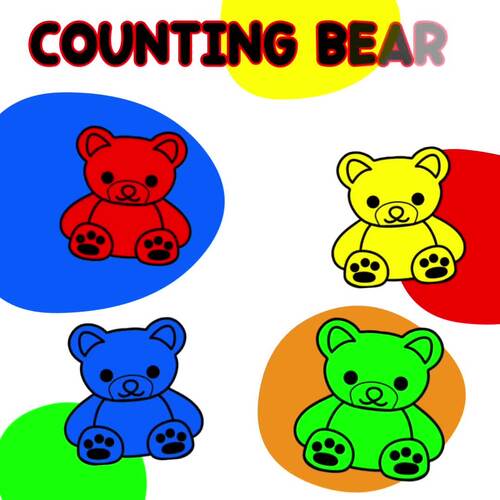 Counting Bears Clipart | Math Manipulatives Clip Art by MKE Mason