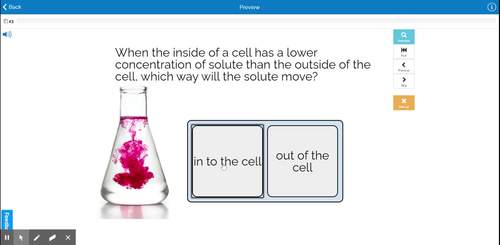 Diffusion and Osmosis Boom Cards for Middle School Science by JayZee