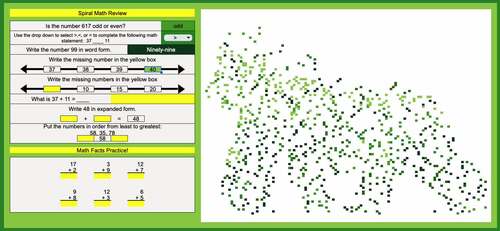 ANIMALS Spiral Math Review for 1st or 2nd grade - Digital Pixels ...