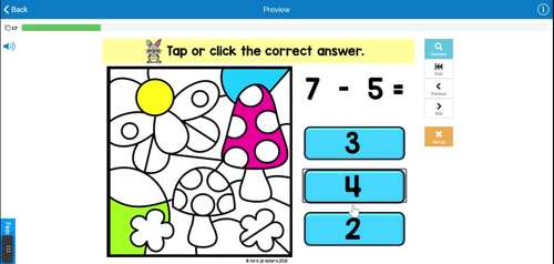 $$DOLLAR DEAL$$ SUBTRACTION WITHIN 10 COLOR by CODE: TAP or CLICK BOOM ...