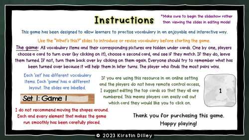 Christmas | French Vocabulary Matching Pairs Game PPT | Pelmanism ...