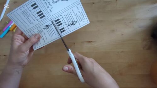 Piano Theory Mini Books-Intervals, Time signatures, Dynamics, and Symbols
