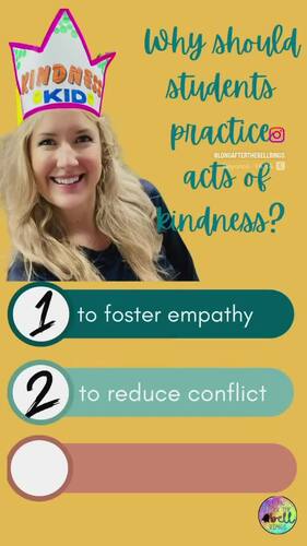 Kindness SEL Lessons & Activities | Morning Meeting & Classroom Community