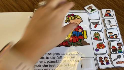 Pumpkin Carving - An Interactive Book for Carving Pumpkins by SpeechBop