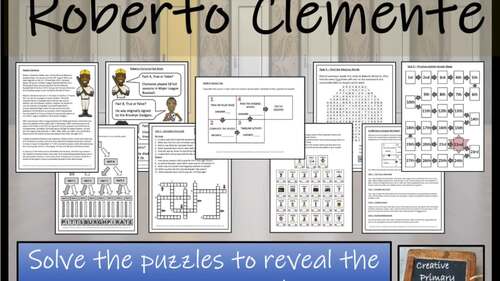 Roberto Clemente Escape Room Activity by Creative Primary Literacy