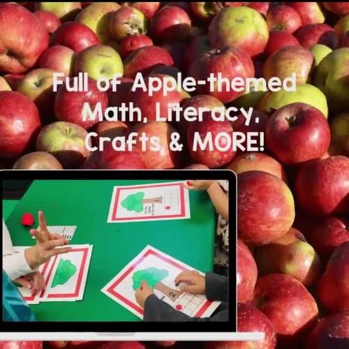 Preschool Apple Activities - Apple Lifecycle - Preschool Lesson Plan
