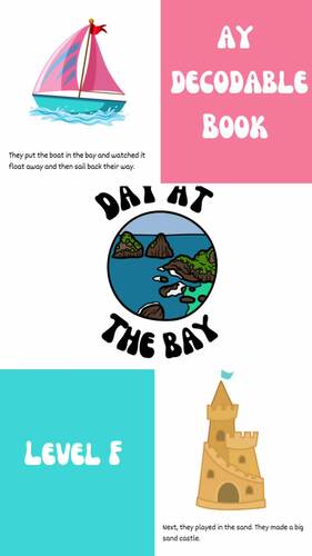 AY Decodable Book, Level F, Guiding Reading Book, Phonics by Baily Zanish