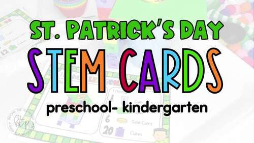 Leprechaun Trap STEM Activity - St Patrick's Day STEM Task Cards Math ...