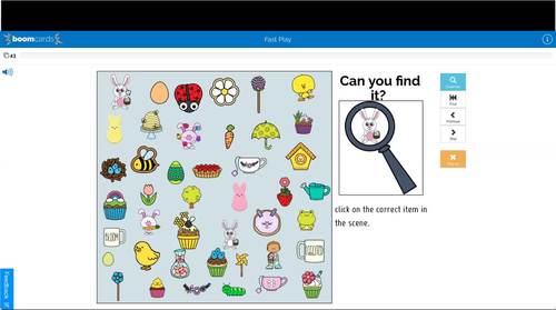 Easter Scavenger Hunt Boom Cards™ by Meaningful Sped Teaching | TPT