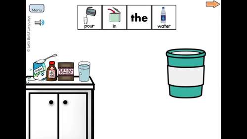 Cooking Hot Chocolate: Recipe Sentence Strip Boom Cards™ | TPT