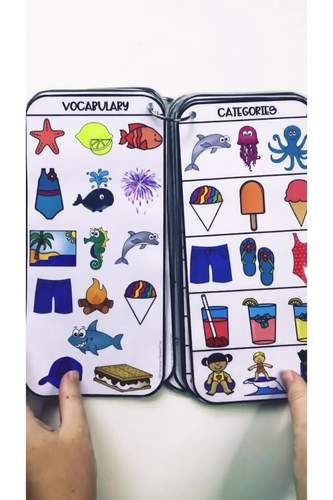 Summer Speech Therapy Drill Cards Activities by Speech Tea | TPT