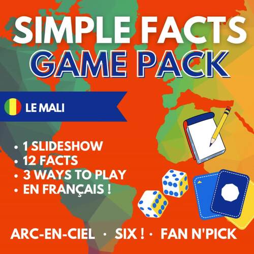 Simple Facts Games | Arc-en-ciel, Six, & Fan 'n' Pick | Le Mali | TPT