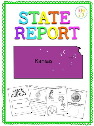 Kansas State Research Report by TCHR Two Point 0 | TpT