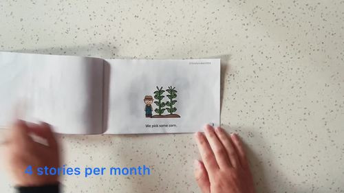 Reading Comprehension with Visuals Bundle (autism) by Totally Autism