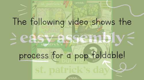 St. Patrick’s Day Bundle | Activity Craft Project Research 2nd 3rd 4th ...