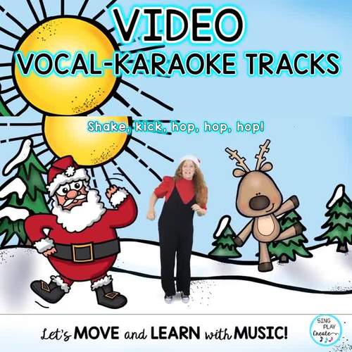 Christmas Action Song "Santa's Brand New Dance " Movement & Literacy ...