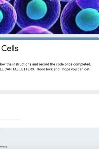 Cells Digital Escape Room, Cells Breakout Room Life Science Escape Room