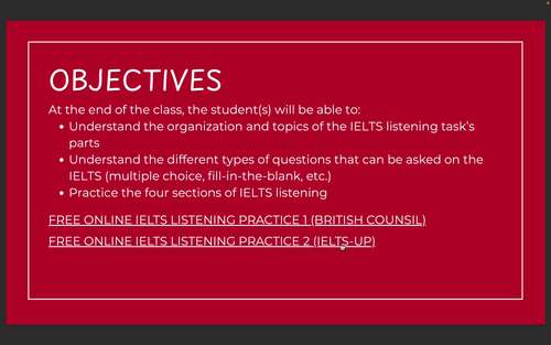 IELTS Listening Task: Exam Prep Guide (Academic & General Training)