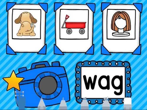 Reading CVC Words Short A (Digital Activity for Seesaw) | TPT