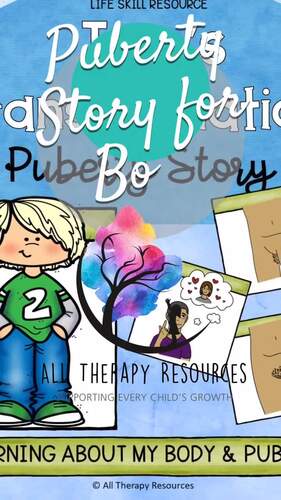 BOY PUBERTY STORY - Changes in Body and Puberty Education for Boys