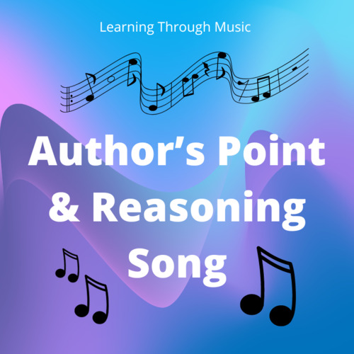 Author's Point & Reasons Song & Lyrics (K, 1st Grade, 2nd Grade ELA ...