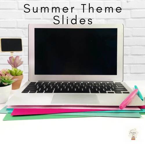 Google Slides Templates Daily Agenda: Summer Theme, May | TPT