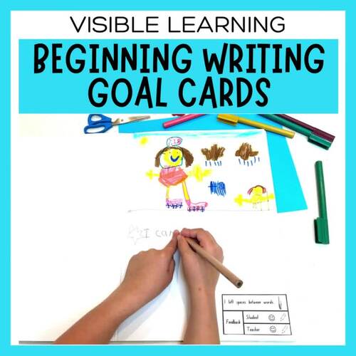 Goal Feedback Slips For Beginning Writing Bump It Up Wall And Visible ...