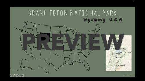 Grand Teton National Park: Virtual Field Trip by Mrs Mac's Teaching Hacks