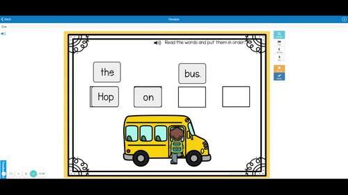 Boom Cards™ CVC Short U │ Sentence Building | TPT